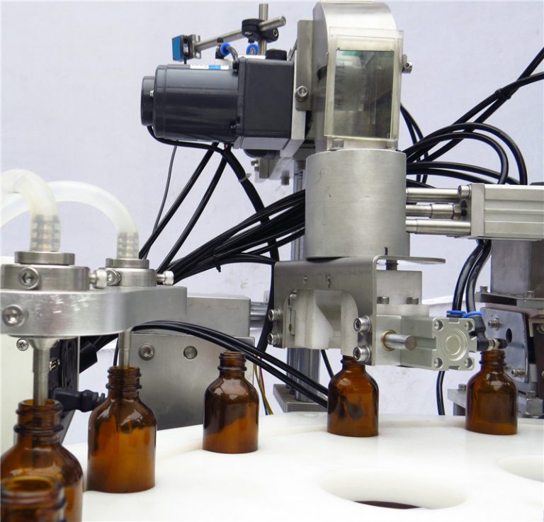 Máquina taponadora automática de llenado y bomba - Pistonfillingmachine.com